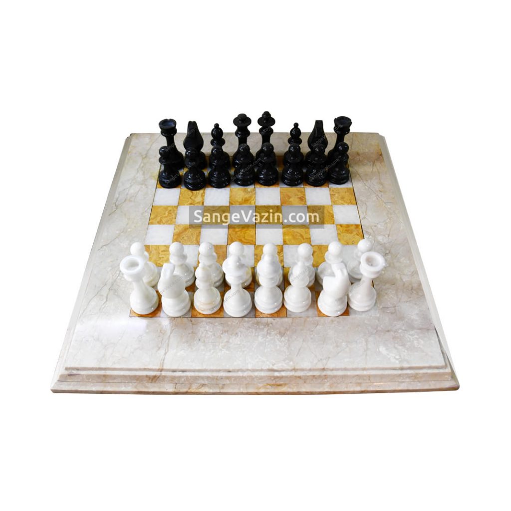 Stone Chess set | Stone Chess Board & Pieces | Vazin Stone
