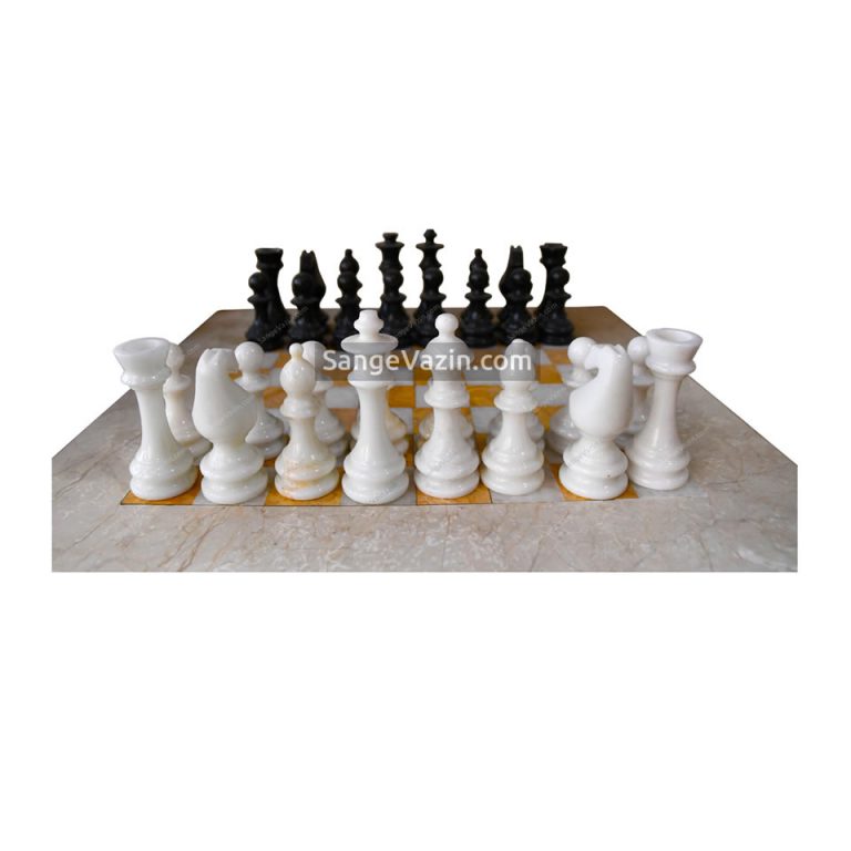 Stone Chess set | Stone Chess Board & Pieces | Vazin Stone