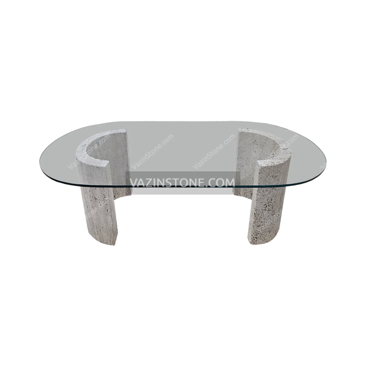 Mana Stone Coffee Table | Affordable Modern Stone Table