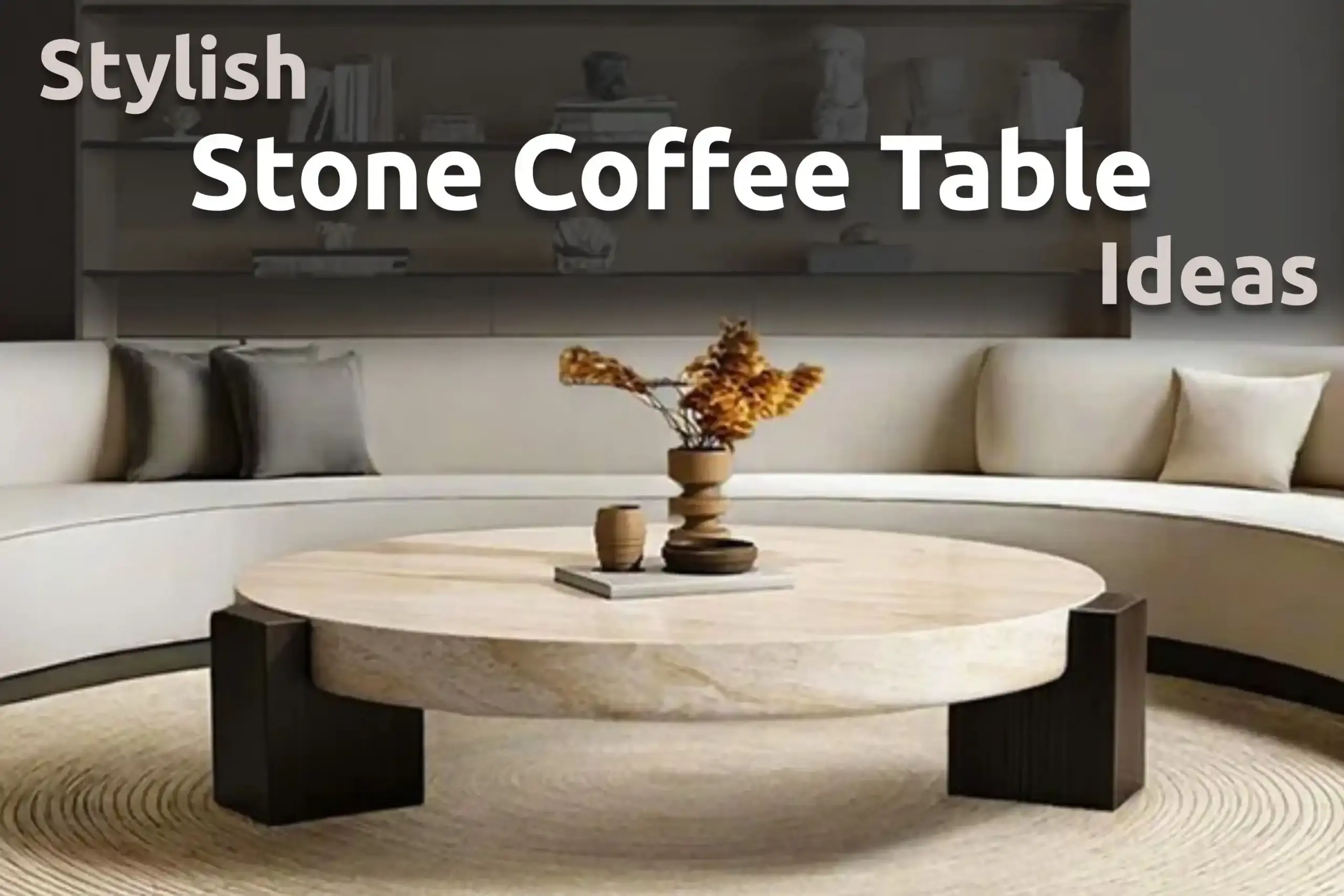 Stylish Stone Coffee Table Ideas | Coffee Table Models