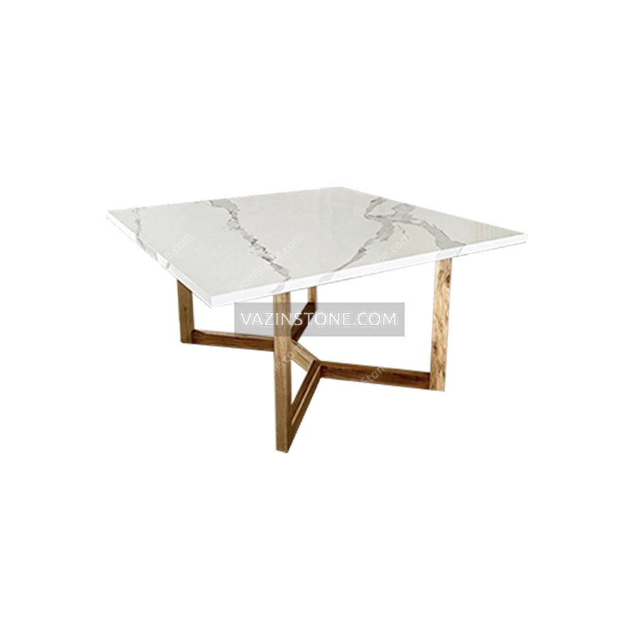 Artemis Stone Dining Table | Buy square Stone Dining Table