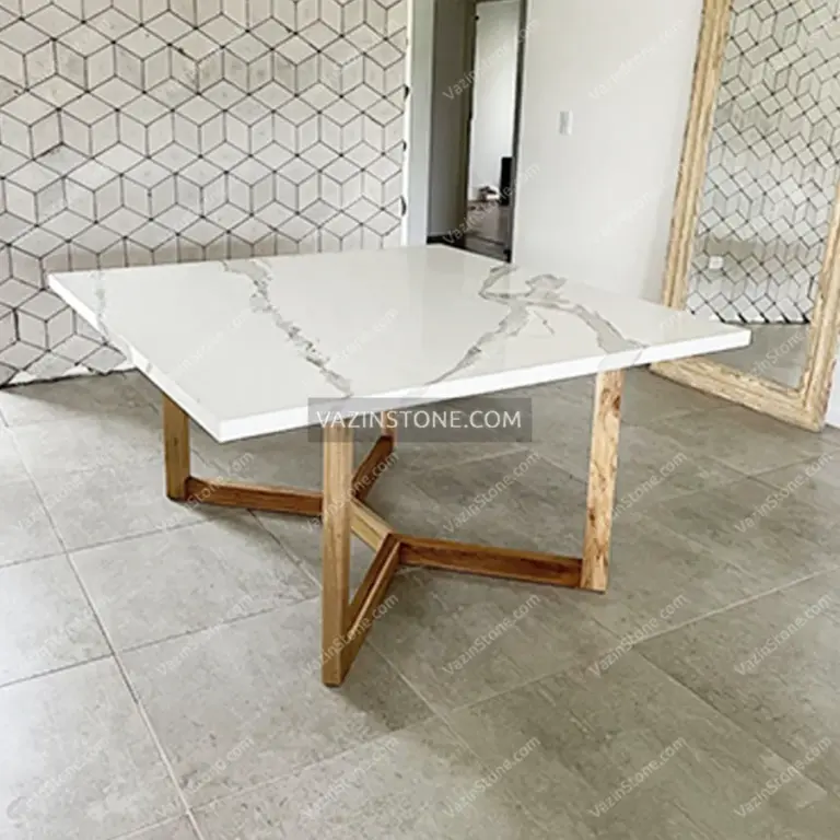 Artemis Stone Dining Table | Buy square Stone Dining Table